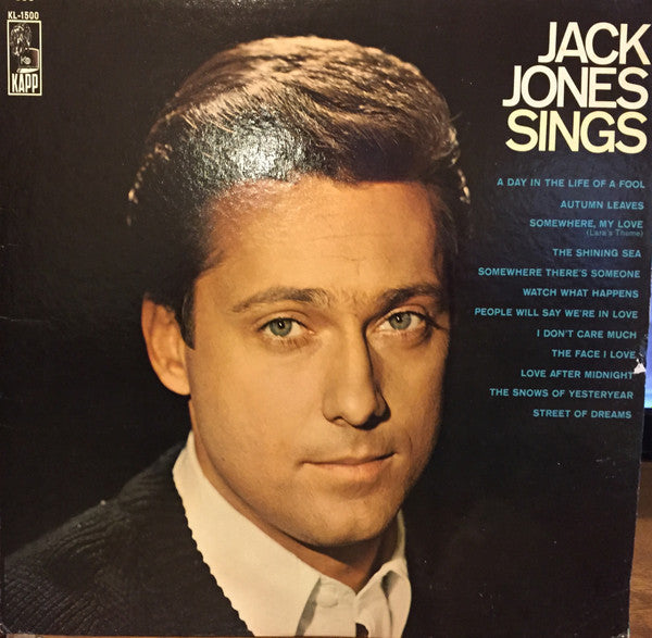 Jack Jones - Jack Jones Sings – Crooked Beat Records